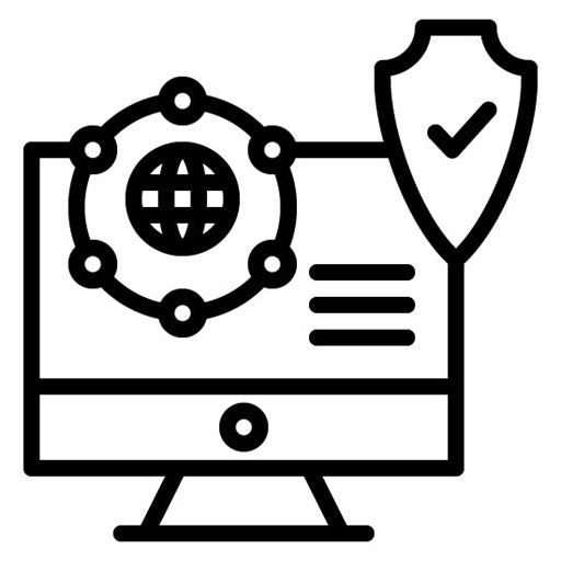 Network Data Protection Icon – Flexycon