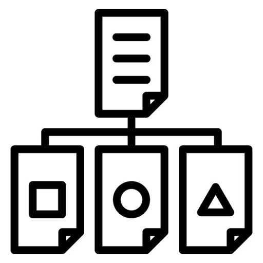 Classification Icon | Data Science – Flexycon